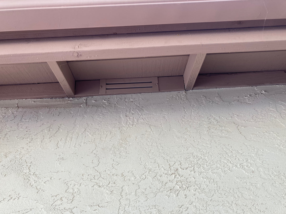 Under Eave / Soffit Vents UE - Flange Front – Brandguard Vents